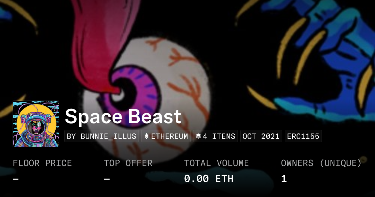 Space Beast - Collection | OpenSea