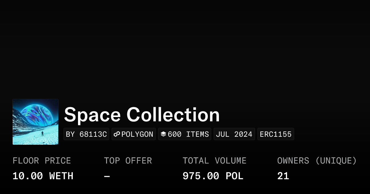 Space Collection - Collection | OpenSea