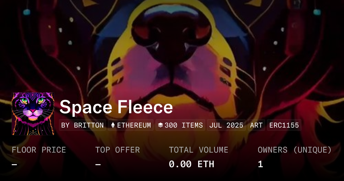 Space Fleece - Collection | OpenSea