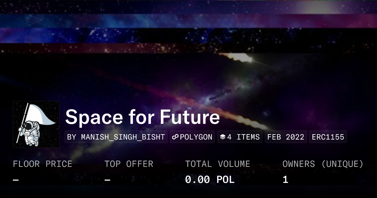 Space for Future - Collection | OpenSea