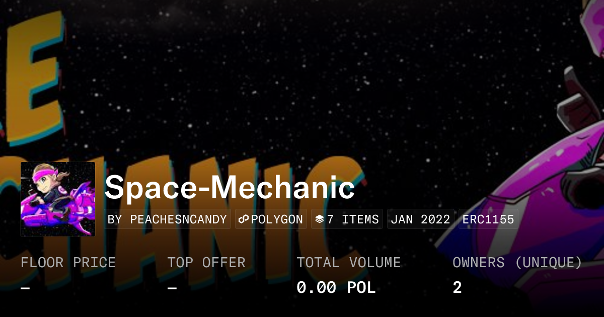 Space-Mechanic - Collection | OpenSea