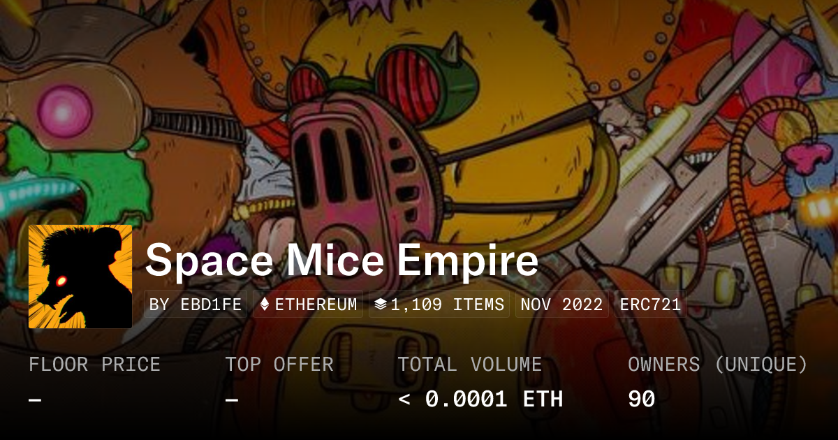 Space Mice Empire - Collection | OpenSea