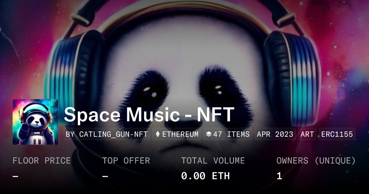 Space Music - NFT - Collection | OpenSea