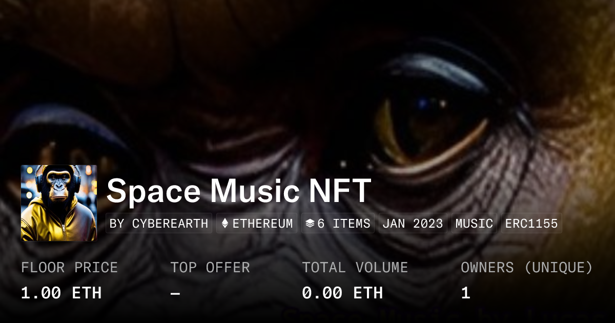 Space Music NFT - Collection | OpenSea