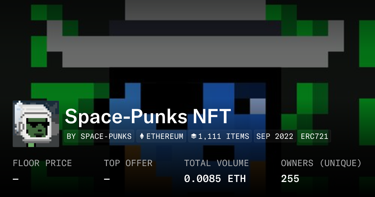 Space-Punks NFT - Collection | OpenSea