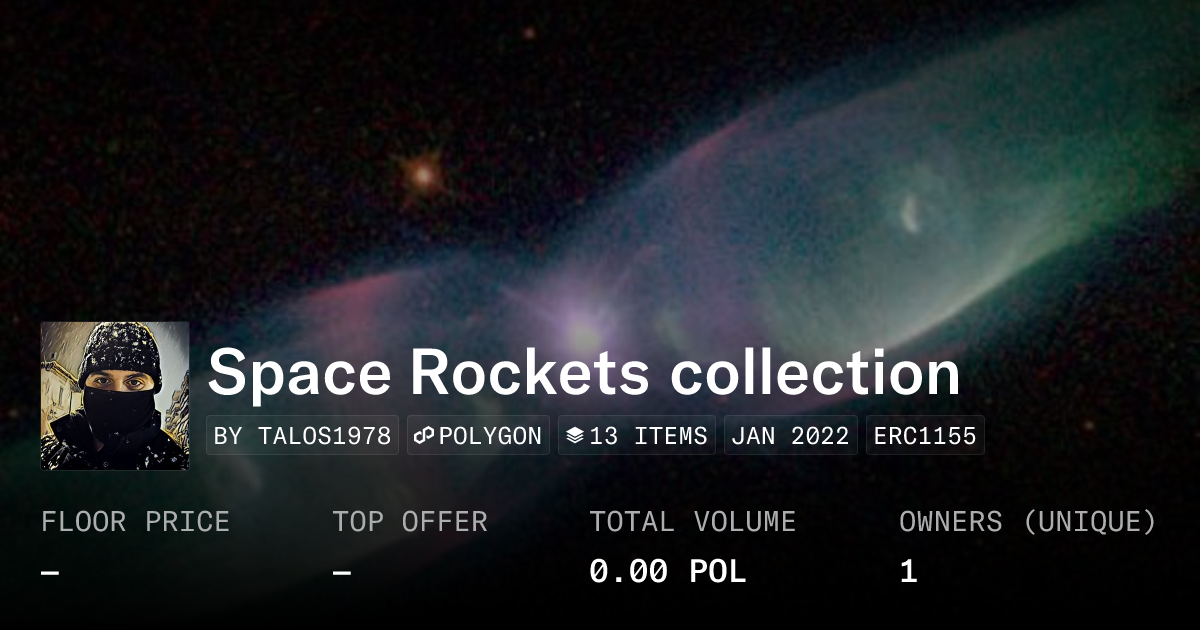Space Rockets collection - Collection | OpenSea