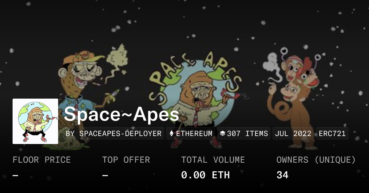 Space~Apes - Collection | OpenSea