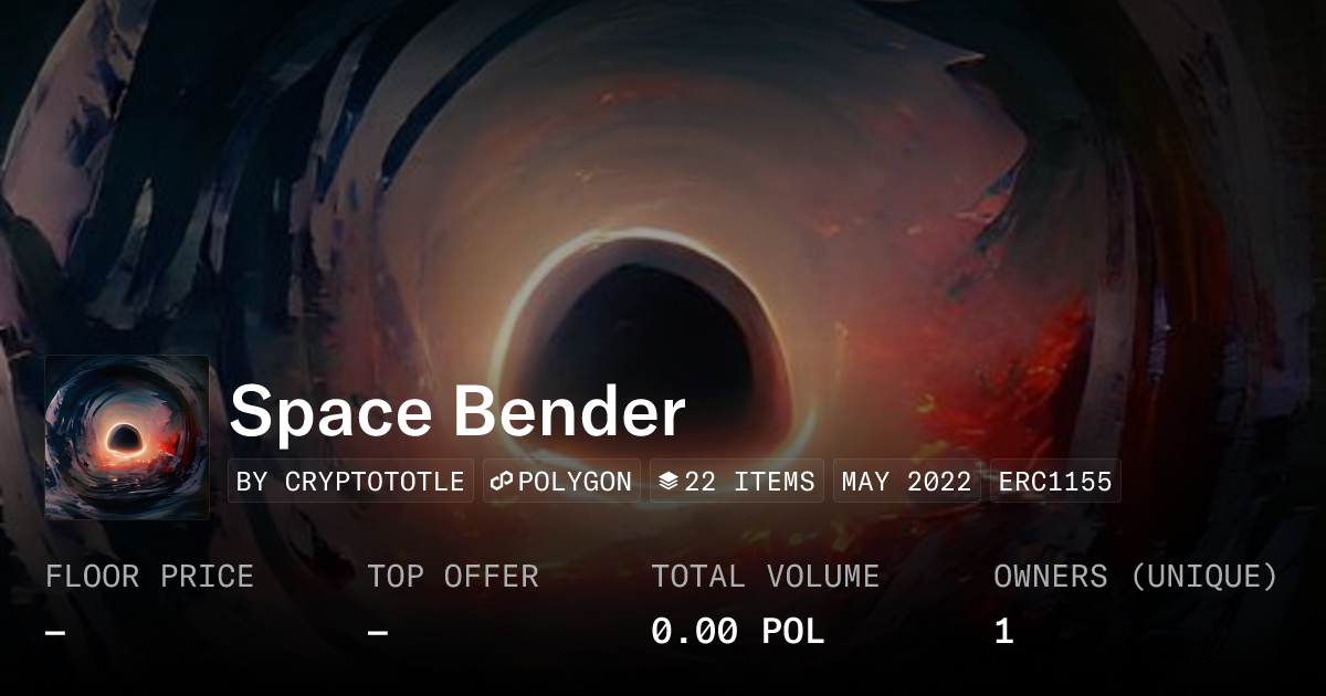 Space Bender - Collection | OpenSea