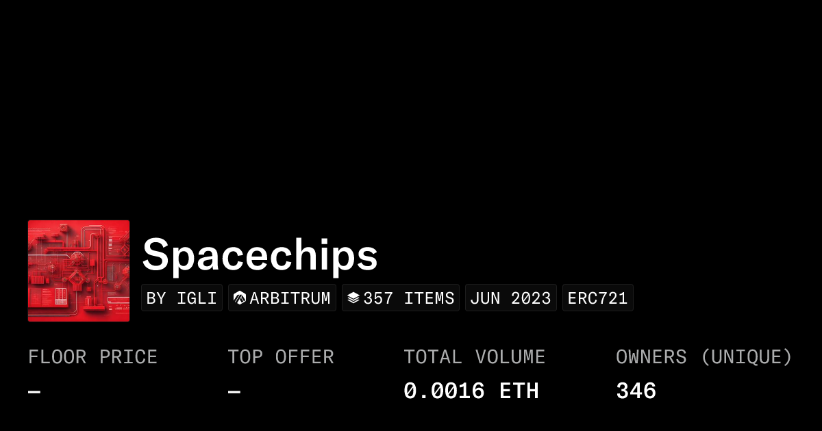 Spacechips - Collection | OpenSea