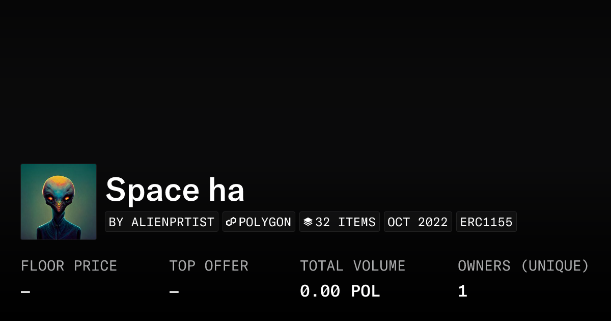 Space ha - Collection | OpenSea