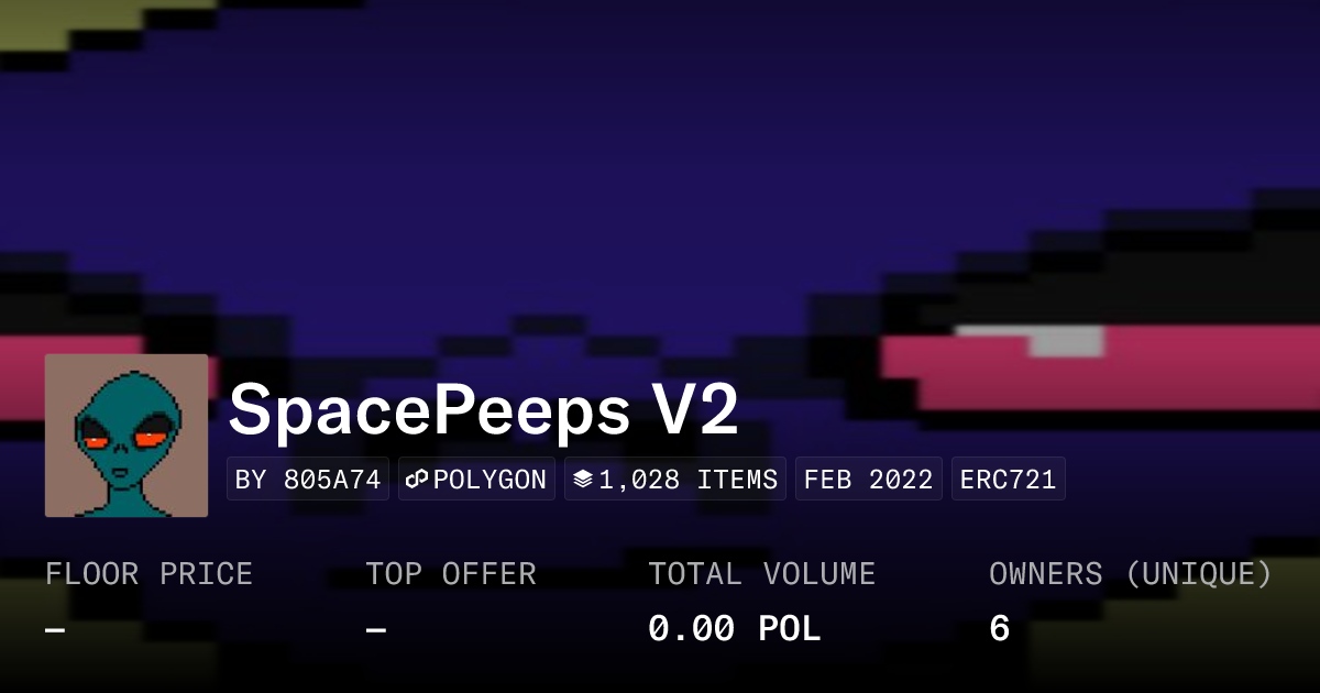 SpacePeeps V2 - Collection | OpenSea
