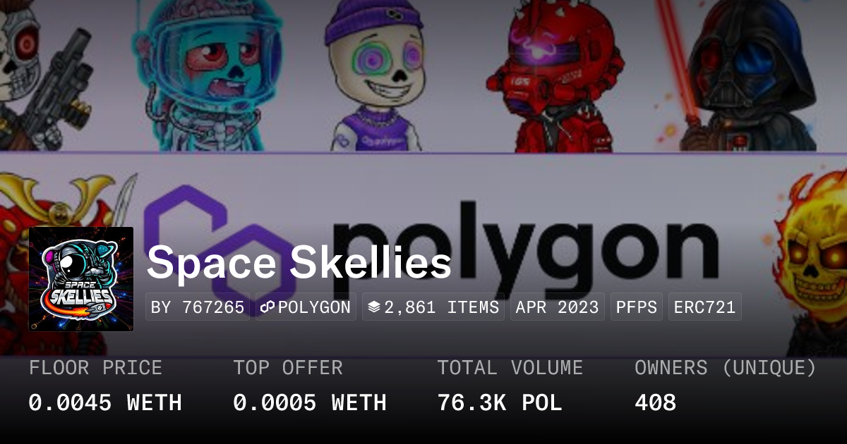 Space Skellies - Collection | OpenSea