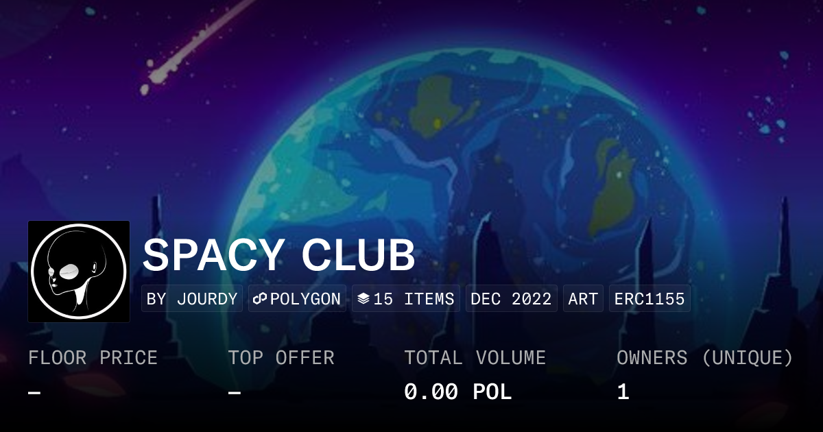 SPACY CLUB - Collection | OpenSea