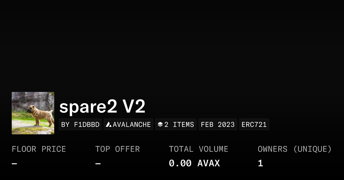 spare2 V2 - Collection | OpenSea
