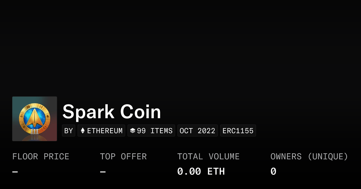 Spark Coin - Collection | OpenSea
