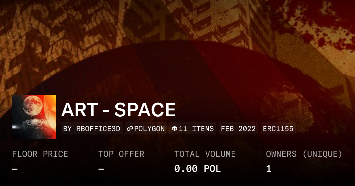 ART - SPACE - Collection | OpenSea