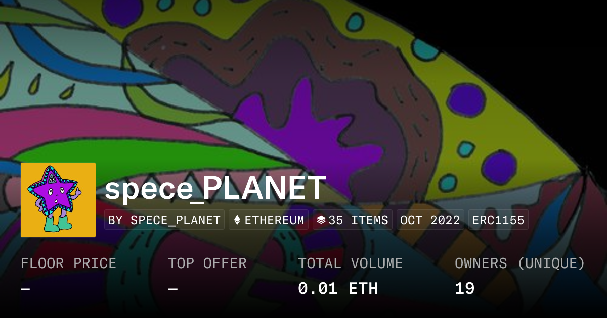 spece_PLANET - Collection | OpenSea