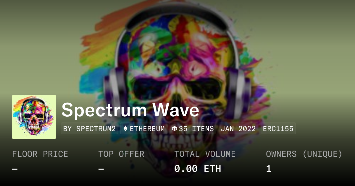 Spectrum Wave - Collection | OpenSea