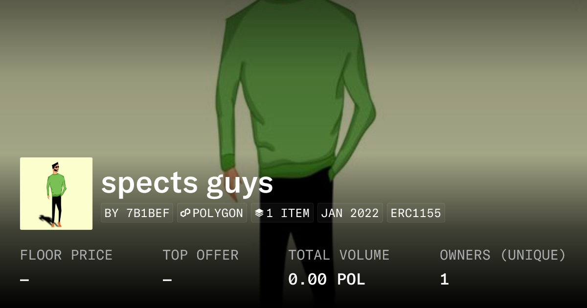 spects guys - Collection | OpenSea