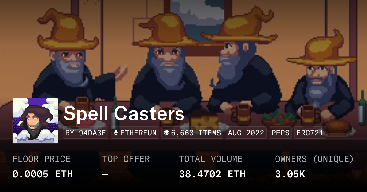 Spell Casters - Collection | OpenSea