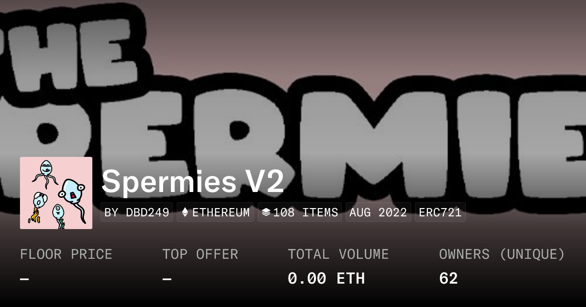 Spermies V2 - Collection | OpenSea