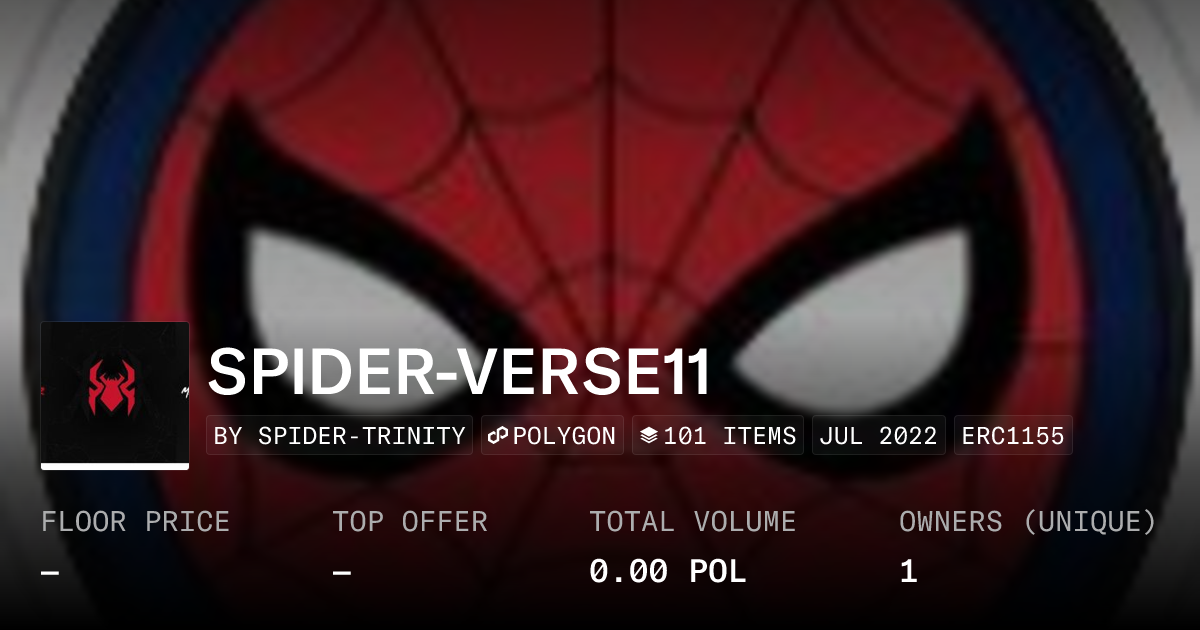 SPIDER-VERSE11 - Collection | OpenSea