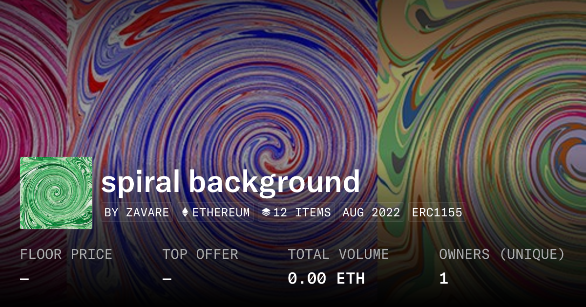 spiral background - Collection | OpenSea