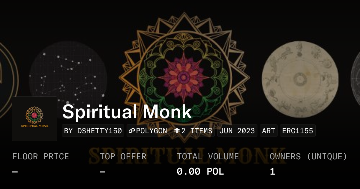 Spiritual Monk - Collection | OpenSea