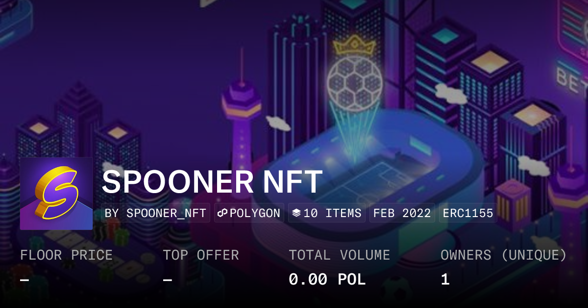 SPOONER NFT - Collection | OpenSea