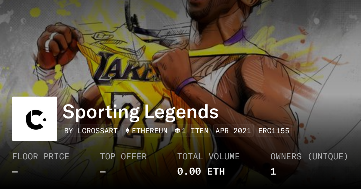 Sporting Legends - Collection | OpenSea