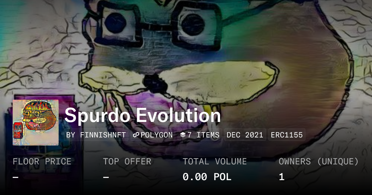 Spurdo Evolution - Collection | OpenSea