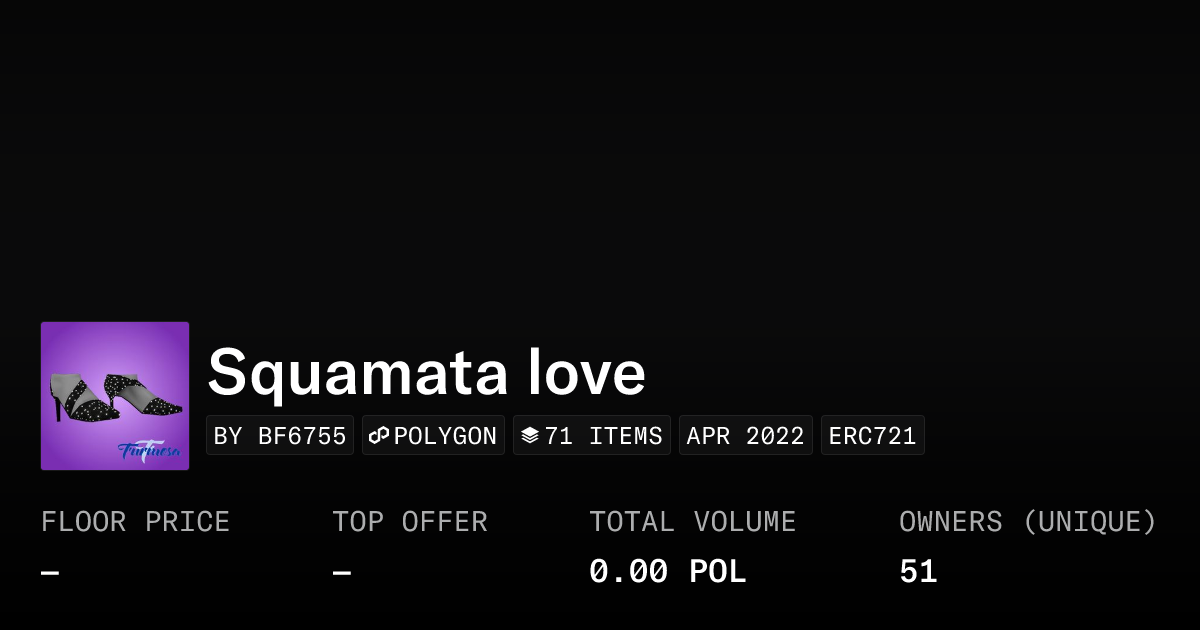 Squamata love - Collection | OpenSea