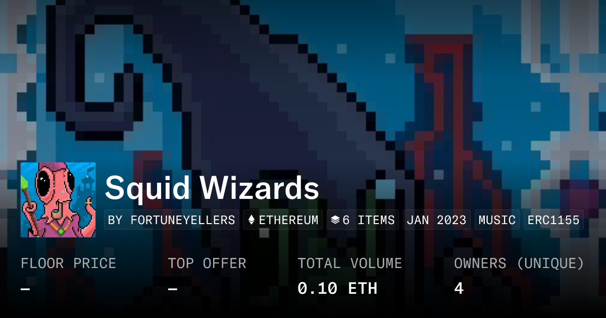 Squid Wizards - Collection | OpenSea