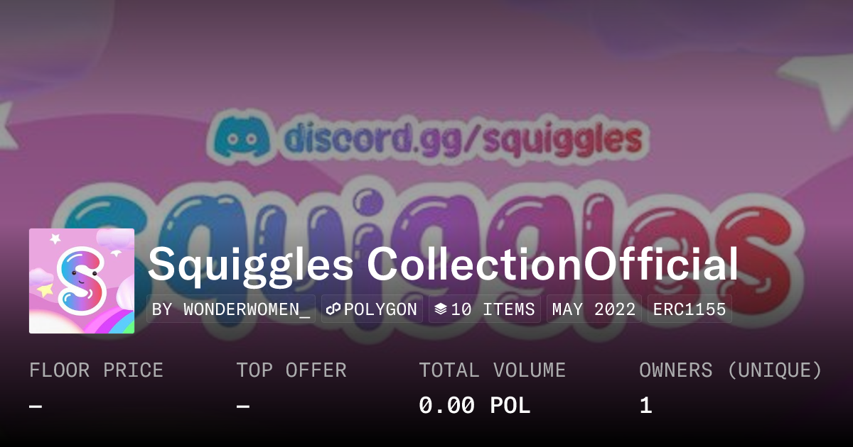 Squiggles CollectionOfficial - Collection | OpenSea