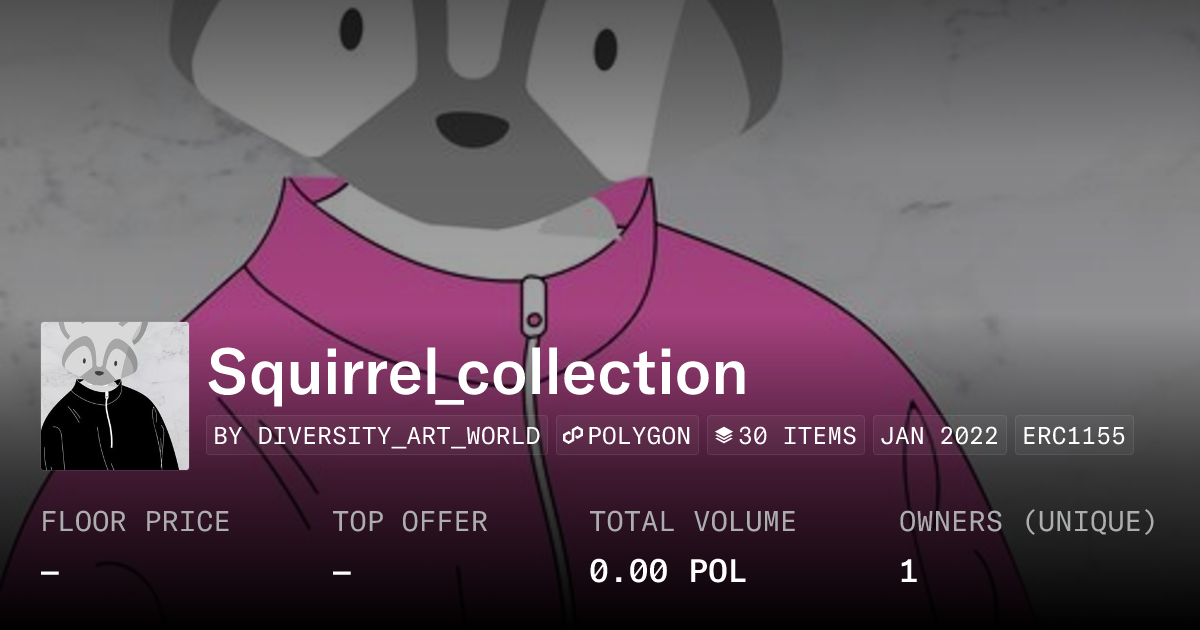Squirrel_collection - Collection | OpenSea
