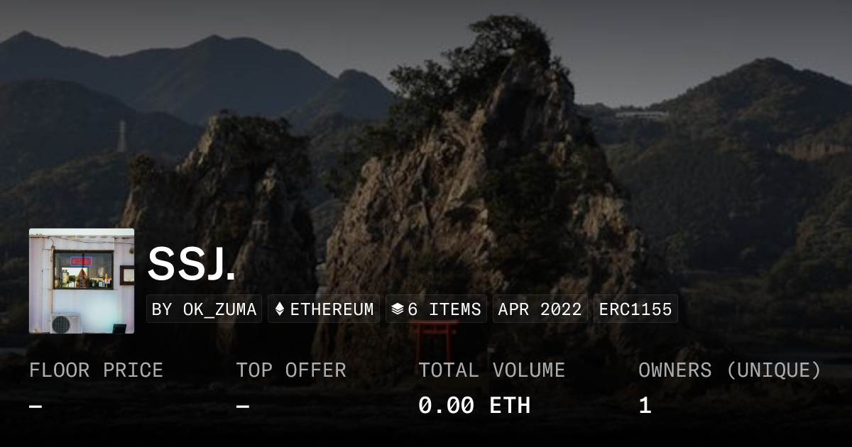 SSJ. - Collection | OpenSea
