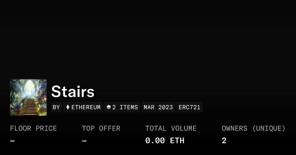 Stairs - Collection | OpenSea