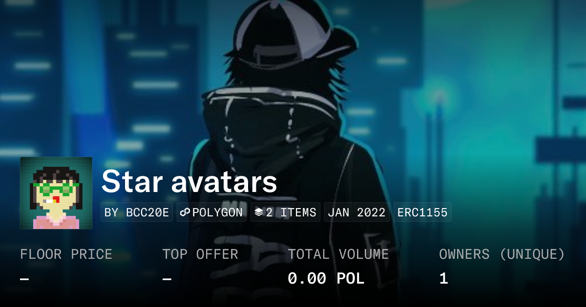 Star avatars - Collection | OpenSea