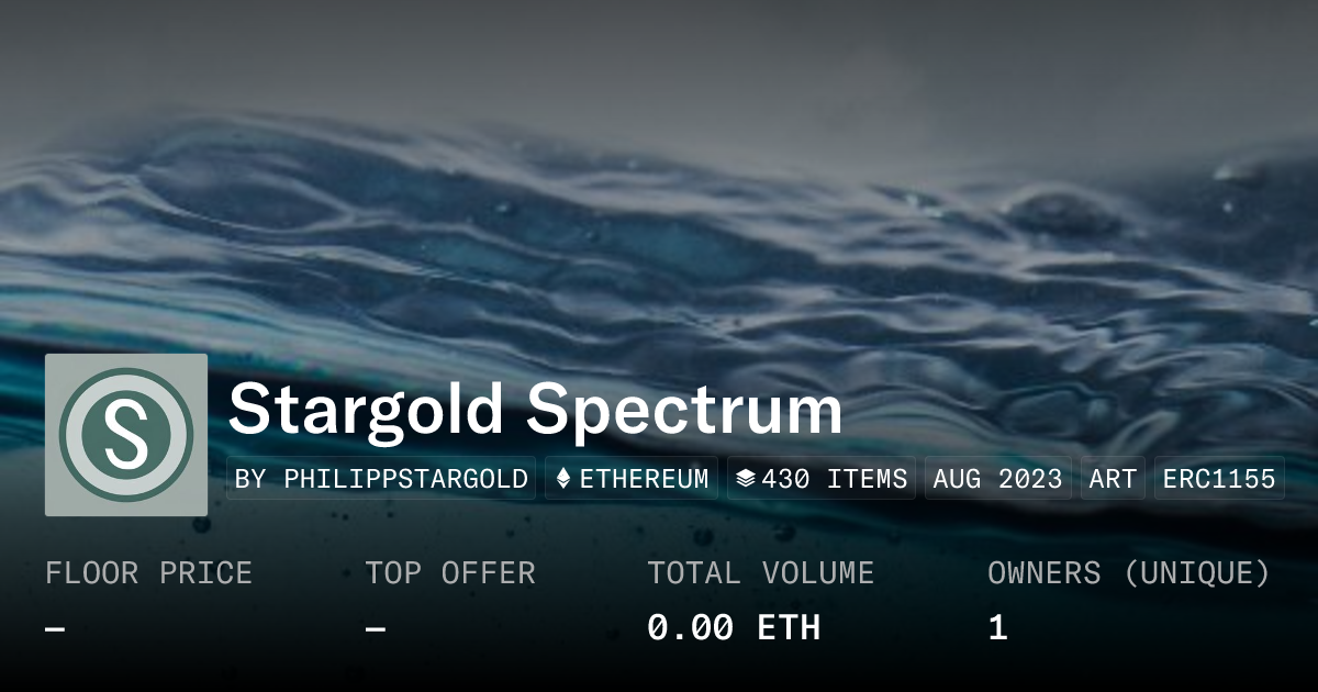 Stargold Spectrum - Collection | OpenSea