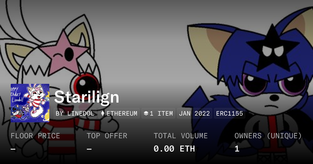 Starilign - Collection | OpenSea