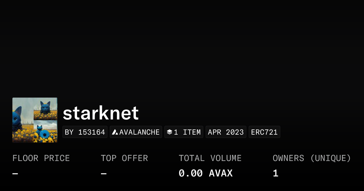 starknet - Collection | OpenSea