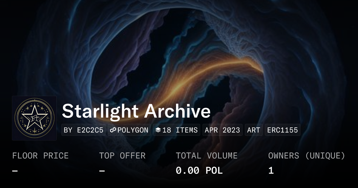 Starlight Archive - Collection | OpenSea