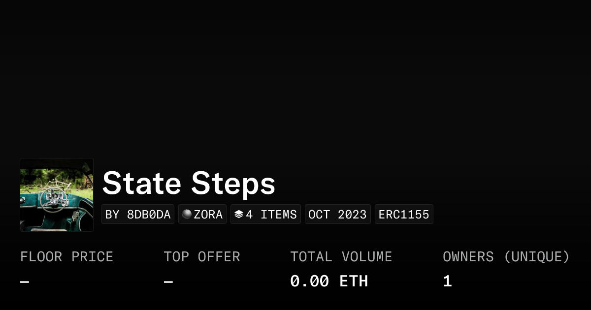 State Steps - Collection | OpenSea