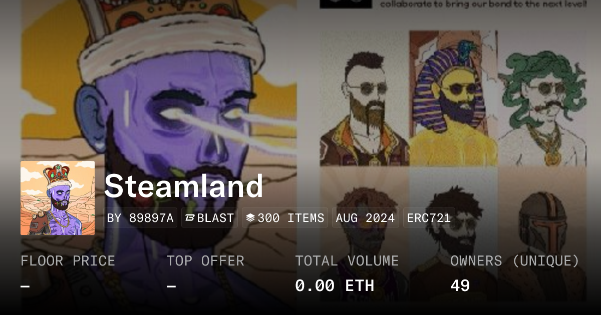 Steamland - Collection | OpenSea