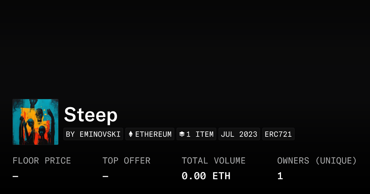 Steep - Collection | OpenSea