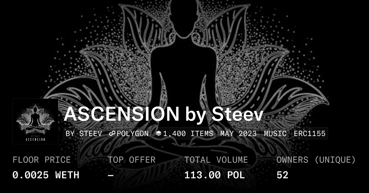 ASCENSION by Steev - Collection | OpenSea