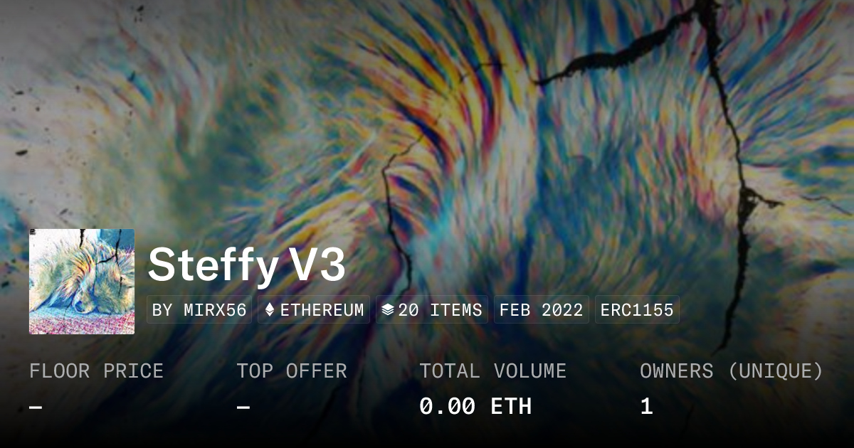 Steffy V3 - Collection | OpenSea