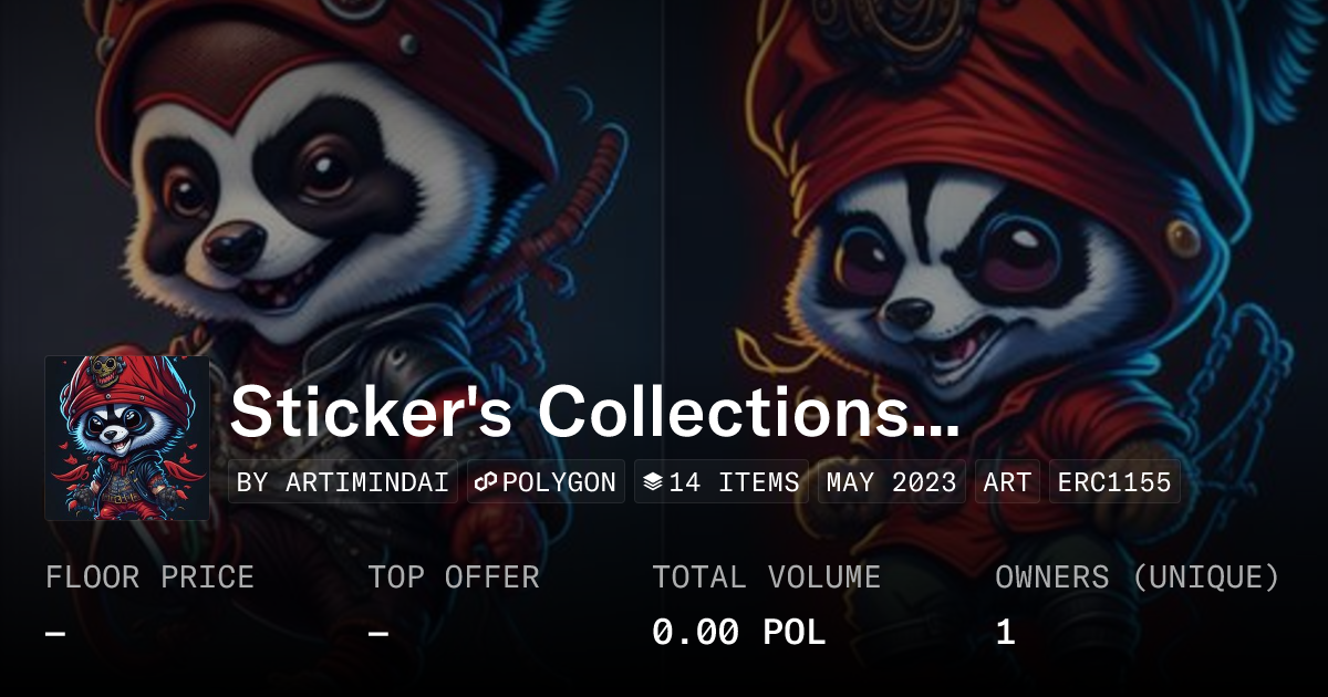 Sticker's Collections... - Collection | OpenSea