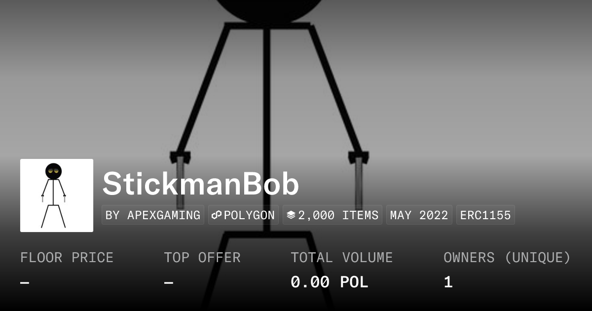 StickmanBob - Collection | OpenSea