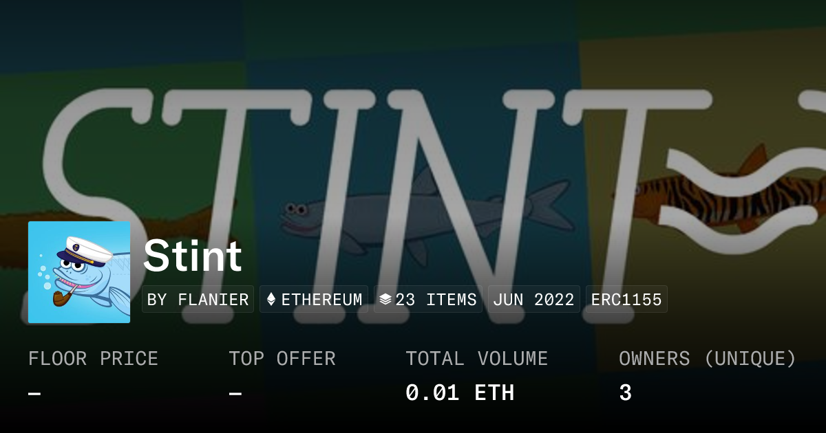 Stint - Collection | OpenSea